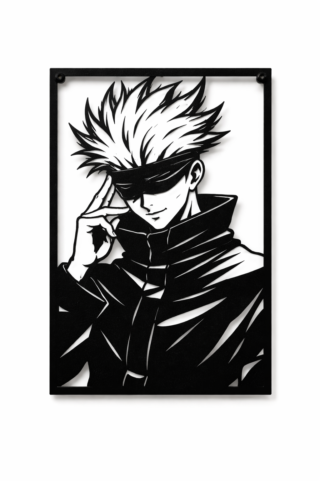 Satoru Gojo - Jujutsu Kaisen Wall Decor (10" x 7") – C3DZZ
