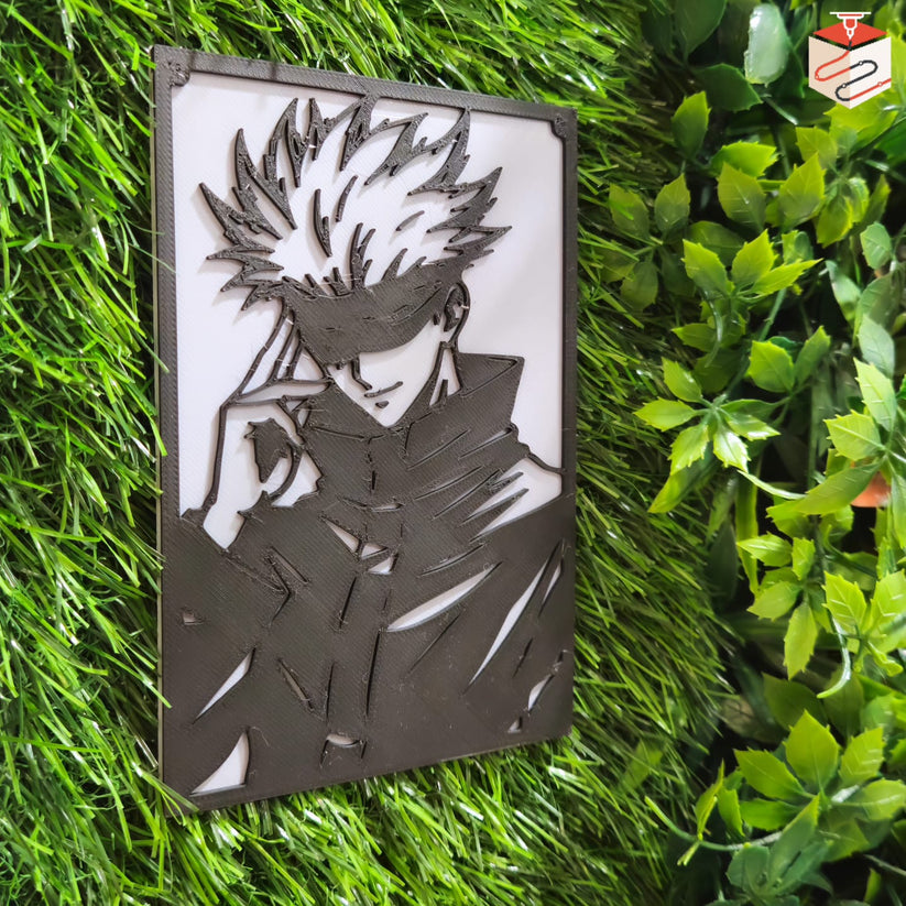 Satoru Gojo - Jujutsu Kaisen Wall Decor (10" x 7") – C3DZZ