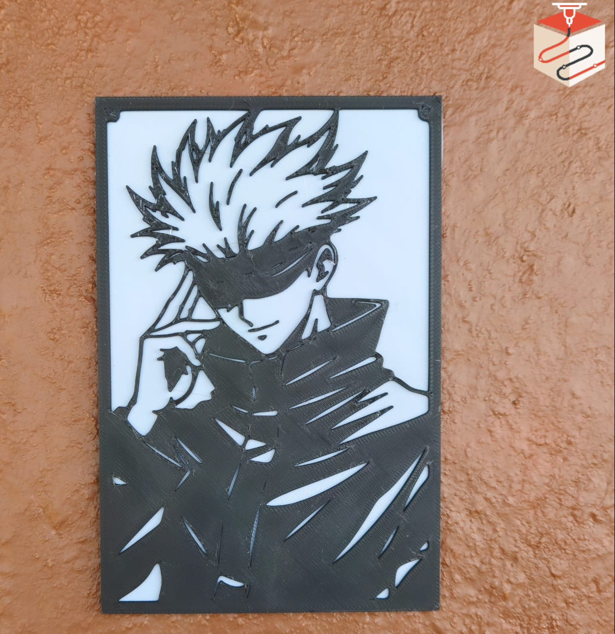 Satoru Gojo - Jujutsu Kaisen Wall Decor (10" x 7") – C3DZZ